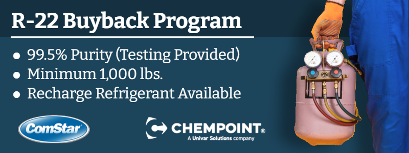 ComStar - R22 Refrigerant Buyback , Product Article - ChemPoint